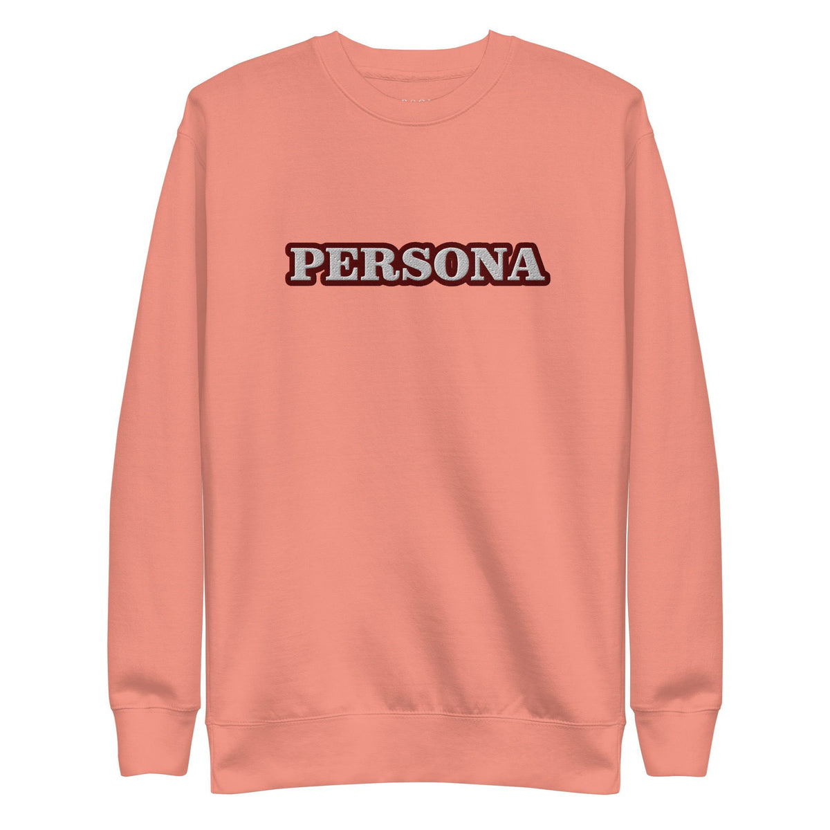 Embroidered Sweatshirt - Pink – The PERSONA Store